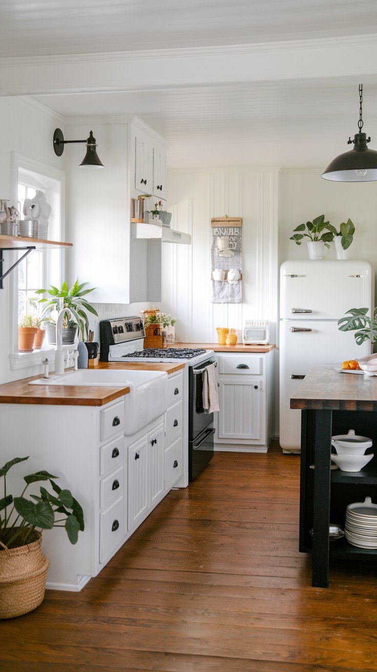 24 Modern Farmhouse Kitchen Ideas
