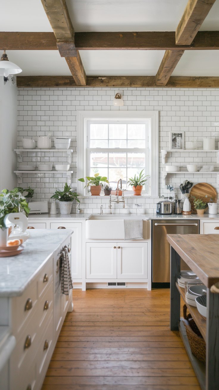 24 Modern Farmhouse Kitchen Ideas