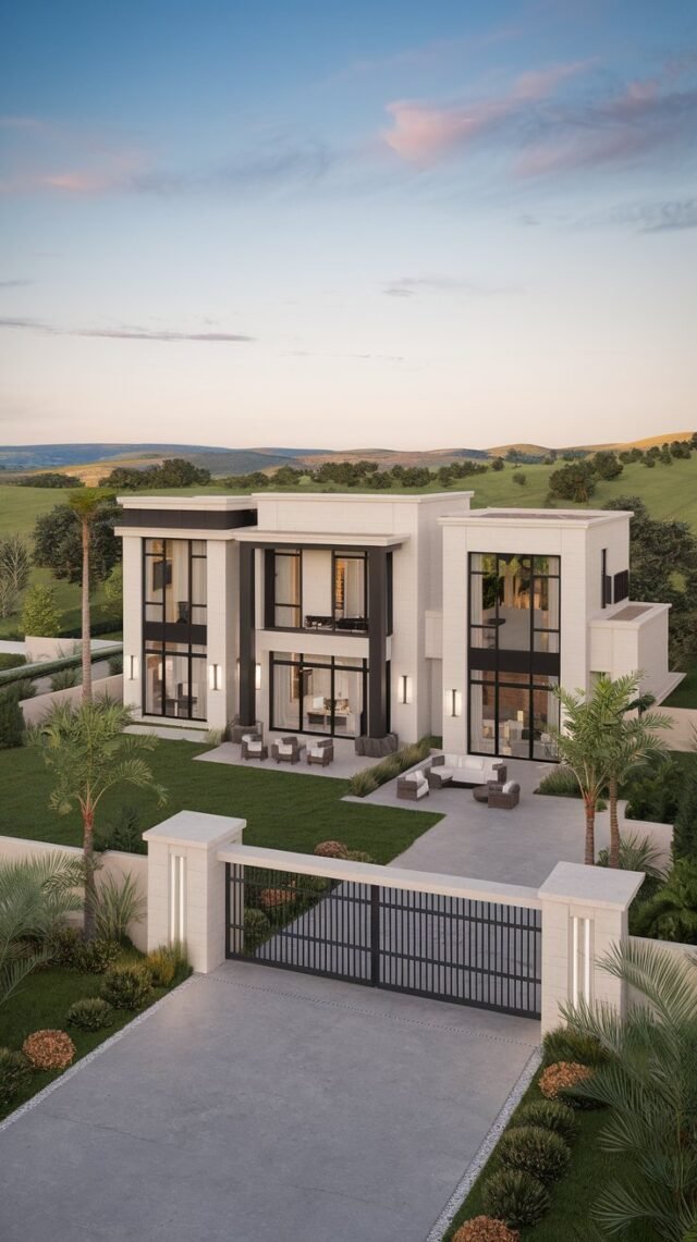 26 Beautiful Modern Villa Exteriors with Luxury Appeal