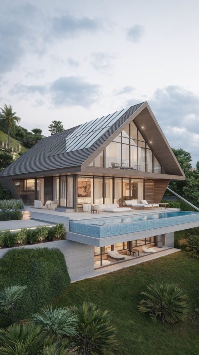 26 Beautiful Modern Villa Exteriors with Luxury Appeal