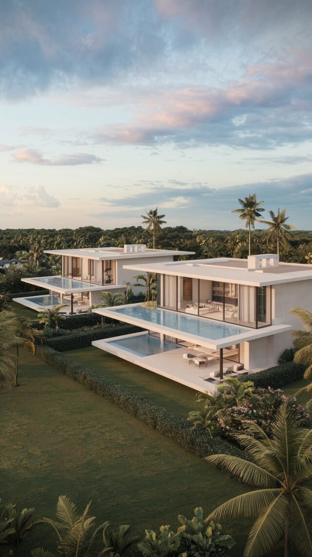 26 Beautiful Modern Villa Exteriors with Luxury Appeal
