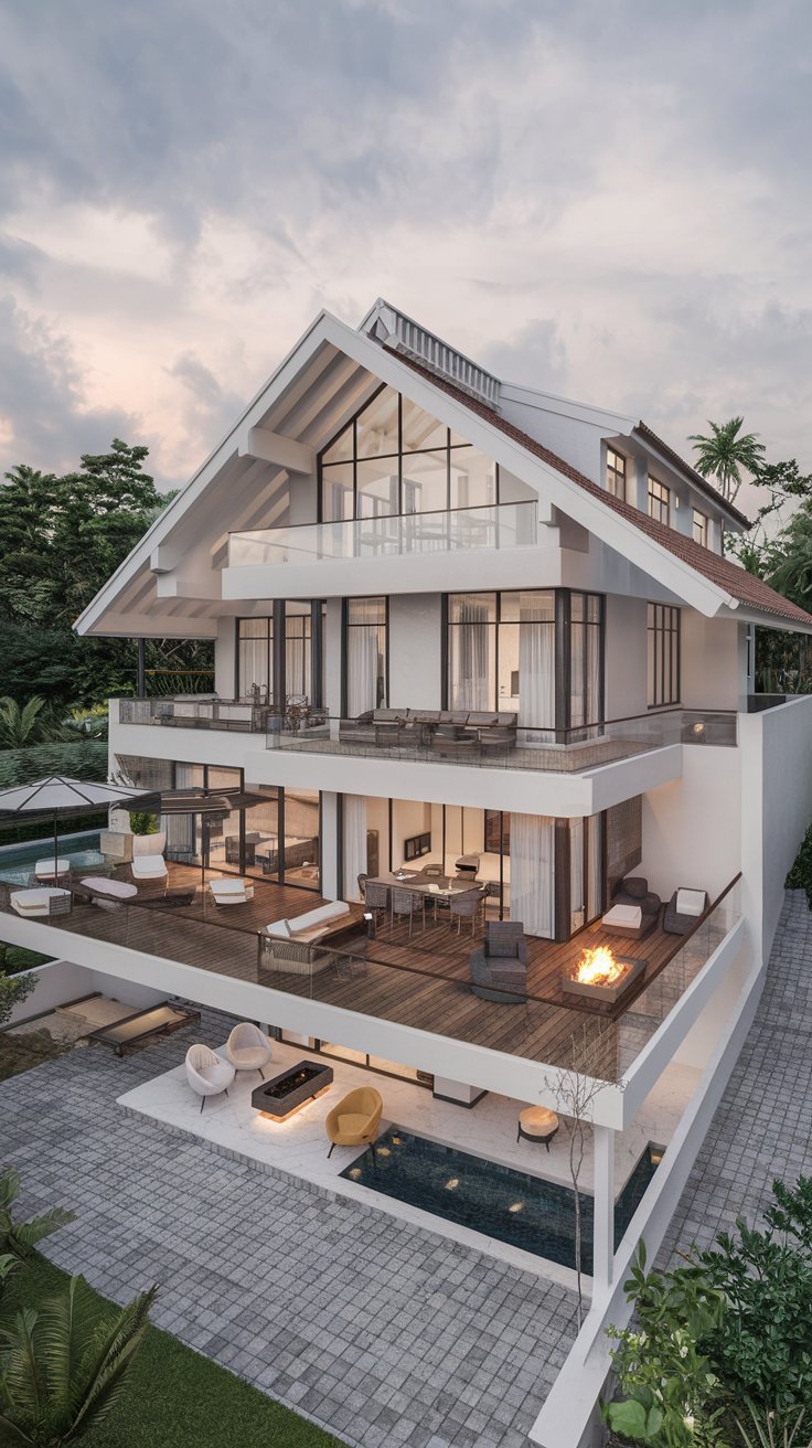 26 Beautiful Modern Villa Exteriors with Luxury Appeal