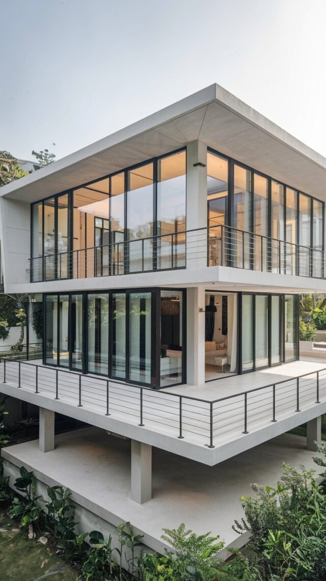 26 Beautiful Modern Villa Exteriors with Luxury Appeal