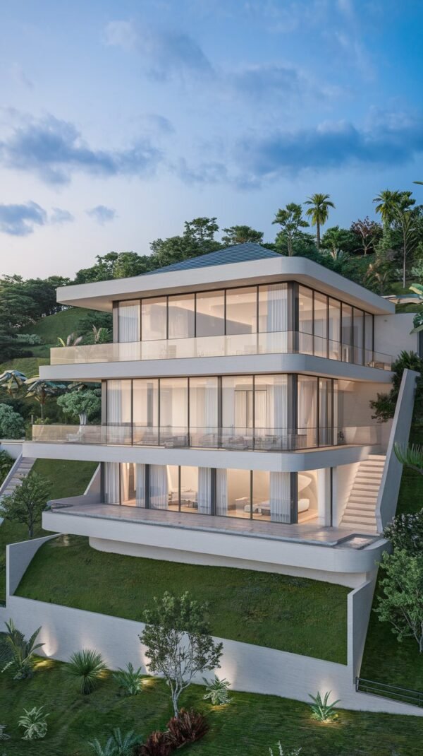 26 Beautiful Modern Villa Exteriors with Luxury Appeal