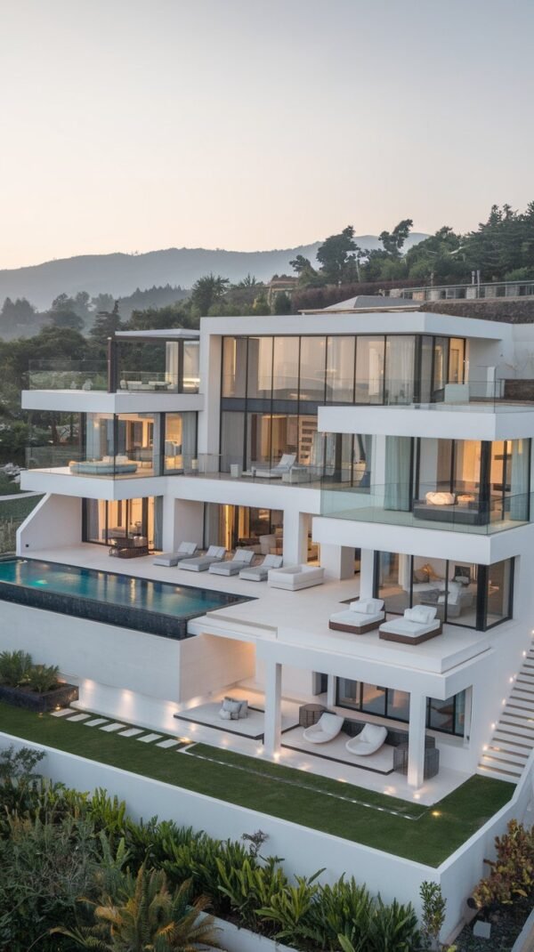 26 Beautiful Modern Villa Exteriors with Luxury Appeal