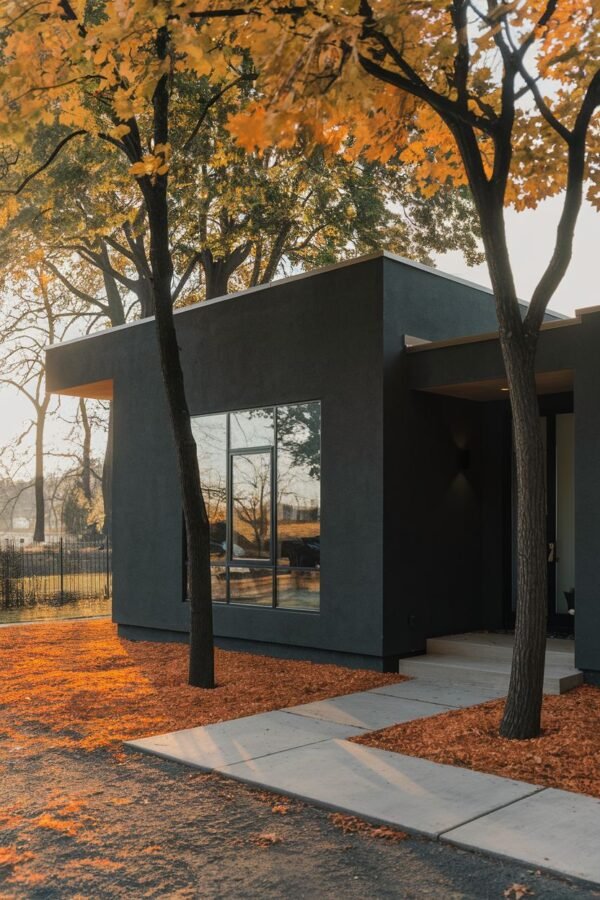 27 Stunning Dark Exterior House Colors for 2025