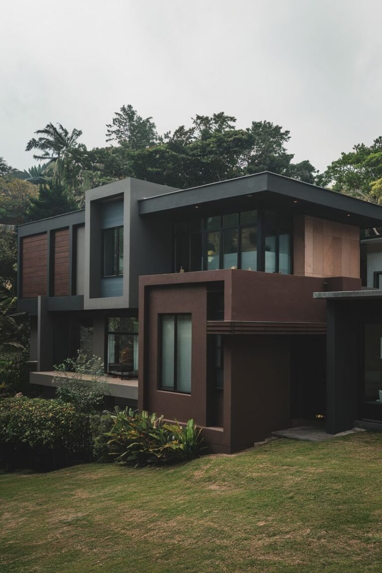 27 Stunning Dark Exterior House Colors for 2025