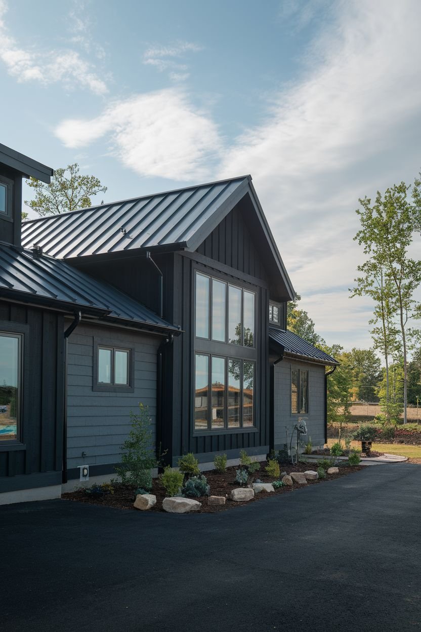 27 Stunning Dark Exterior House Colors for 2025