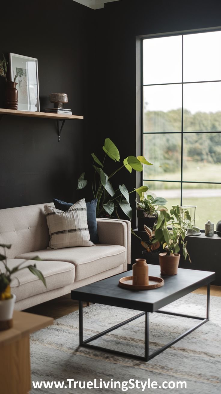 27 Dark Living Room Ideas for a Cozy Atmosphere