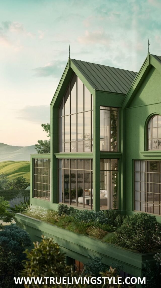 31 Stunning Green Exterior House Colors for 2025