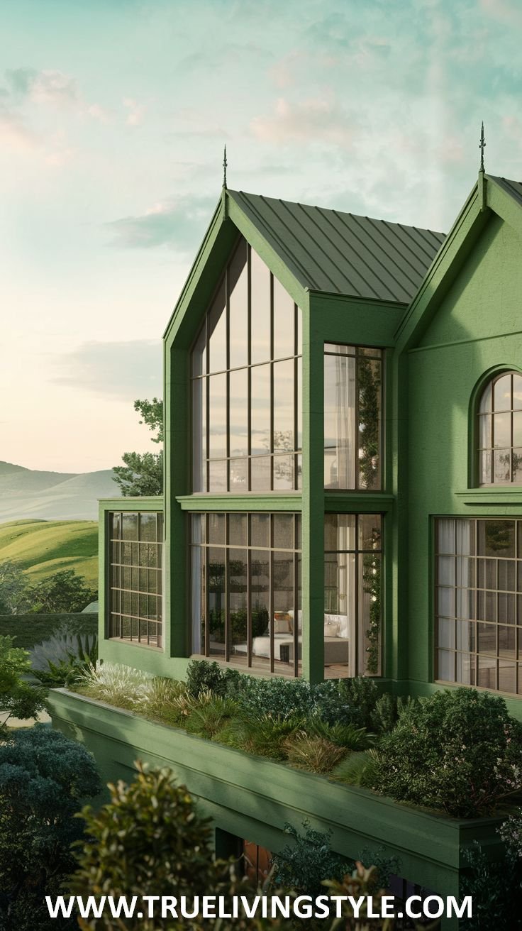 31 Stunning Green Exterior House Colors for 2025