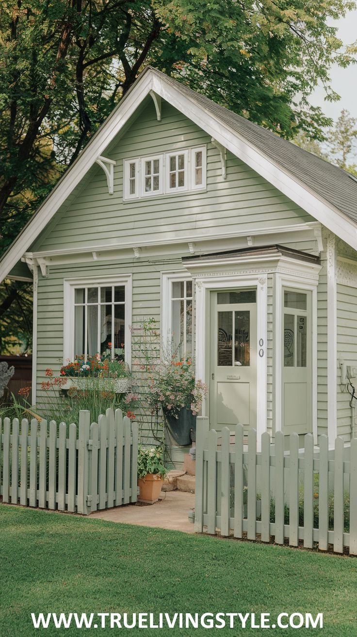 31 Stunning Green Exterior House Colors for 2025