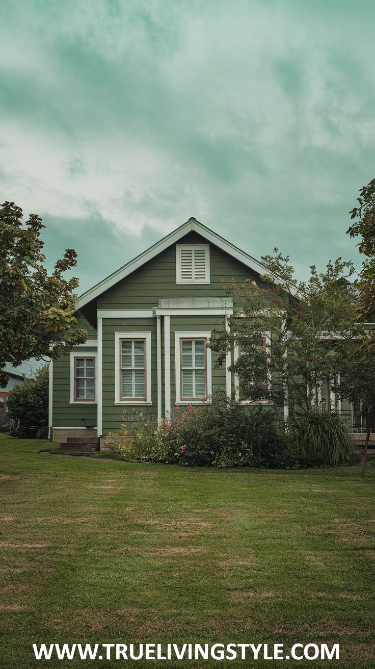 31 Stunning Green Exterior House Colors for 2025