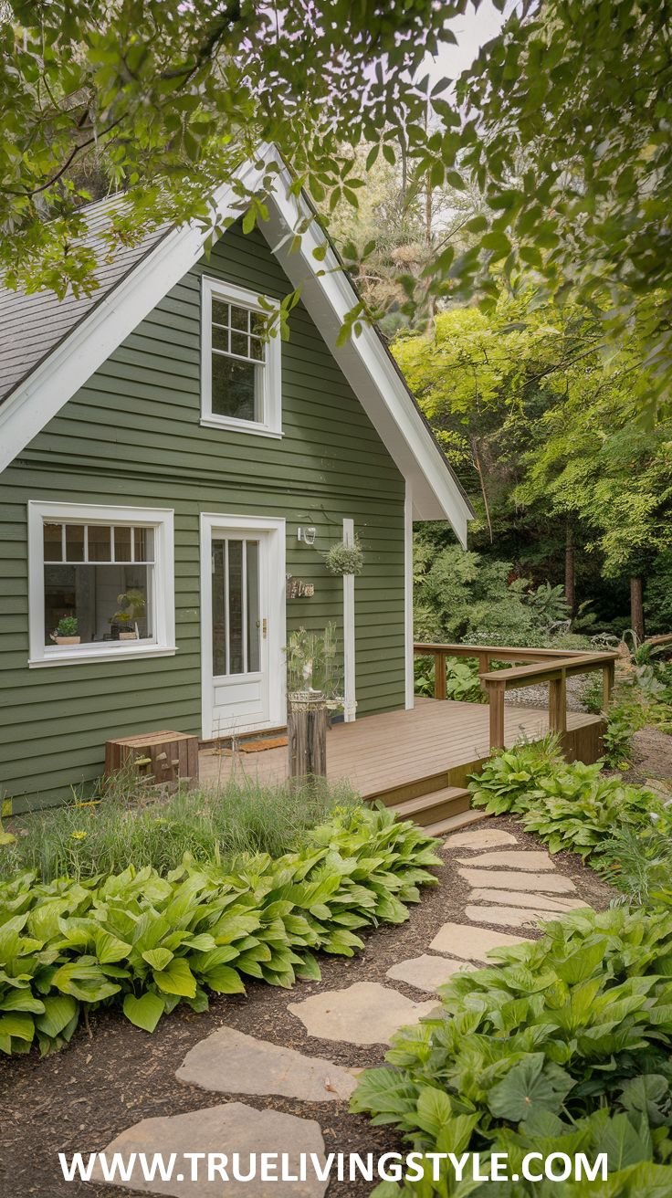31 Stunning Green Exterior House Colors for 2025