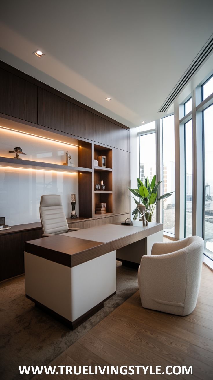 25 Luxury Office Furniture Ideas for a Classy Interior