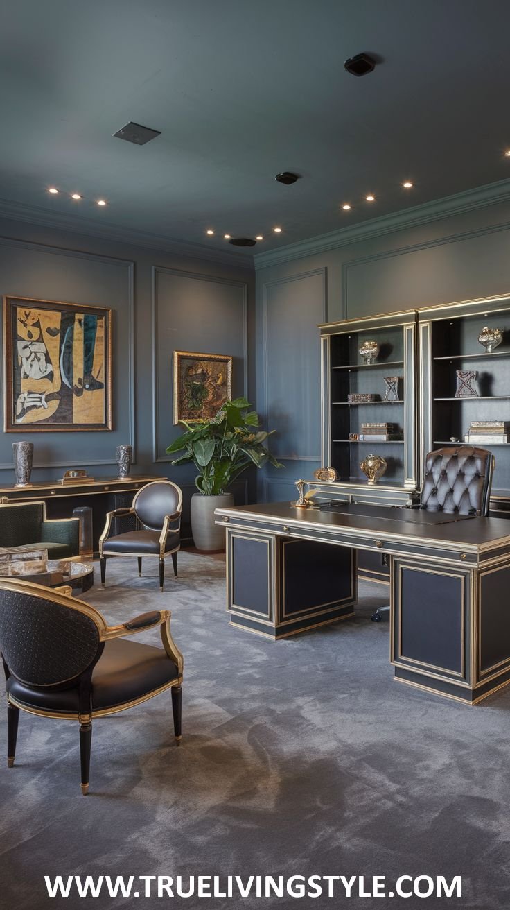 25 Luxury Office Furniture Ideas for a Classy Interior
