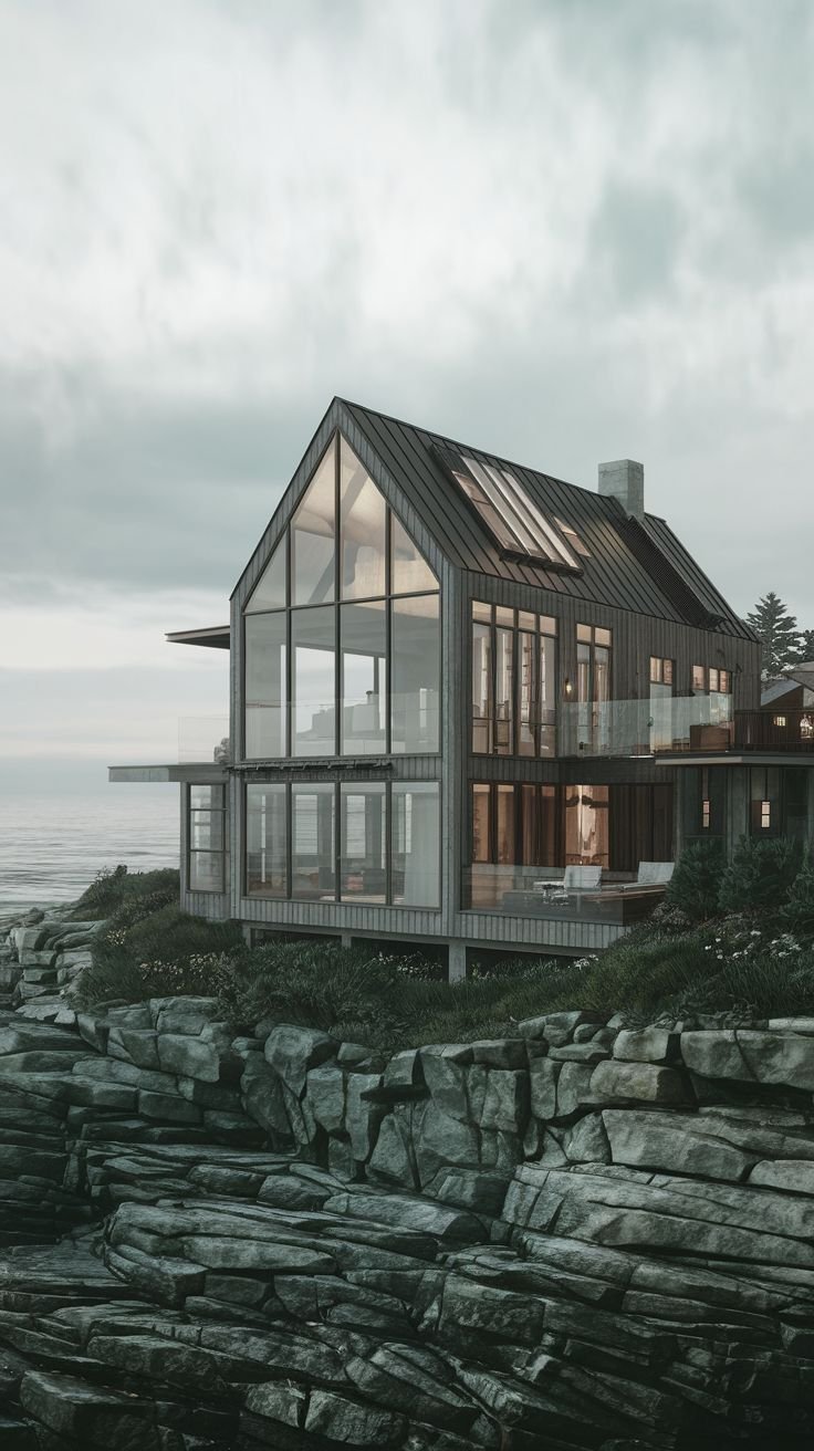 25 Modern Coastal Cottage House Exterior Ideas