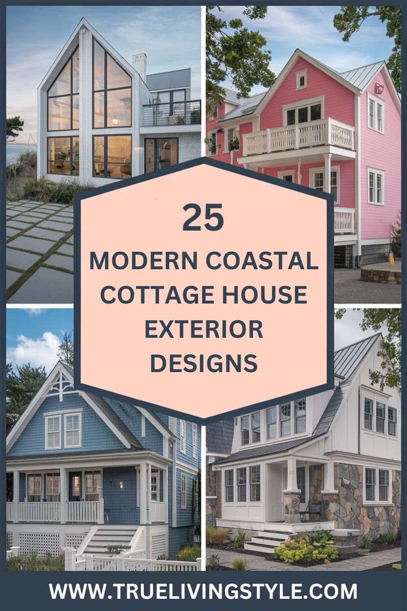 25 Modern Coastal Cottage House Exterior Ideas