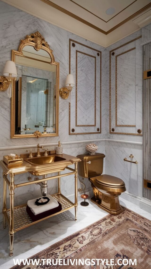 31 Modern Luxury Powder Room Ideas for a Chic Look