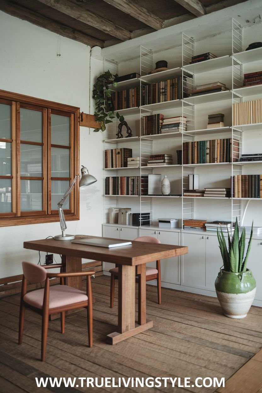 28 Rustic Office Ideas for Cozy Workspaces
