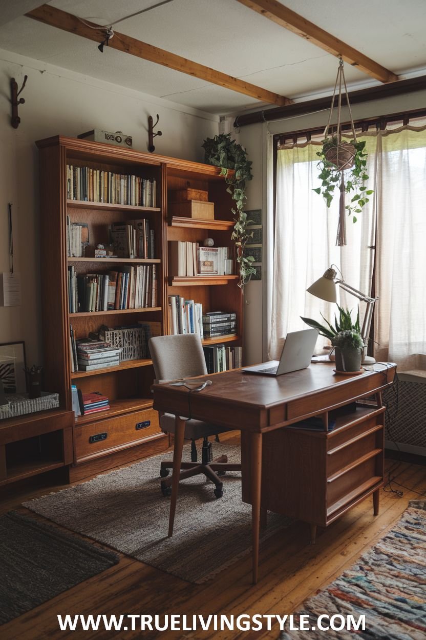 28 Rustic Office Ideas for Cozy Workspaces