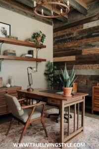 28 Rustic Office Ideas for Cozy Workspaces