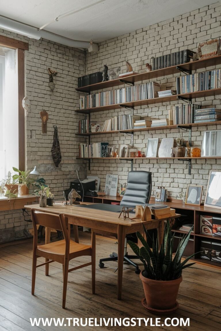 28 Rustic Office Ideas for Cozy Workspaces