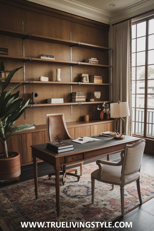 28 Rustic Office Ideas for Cozy Workspaces