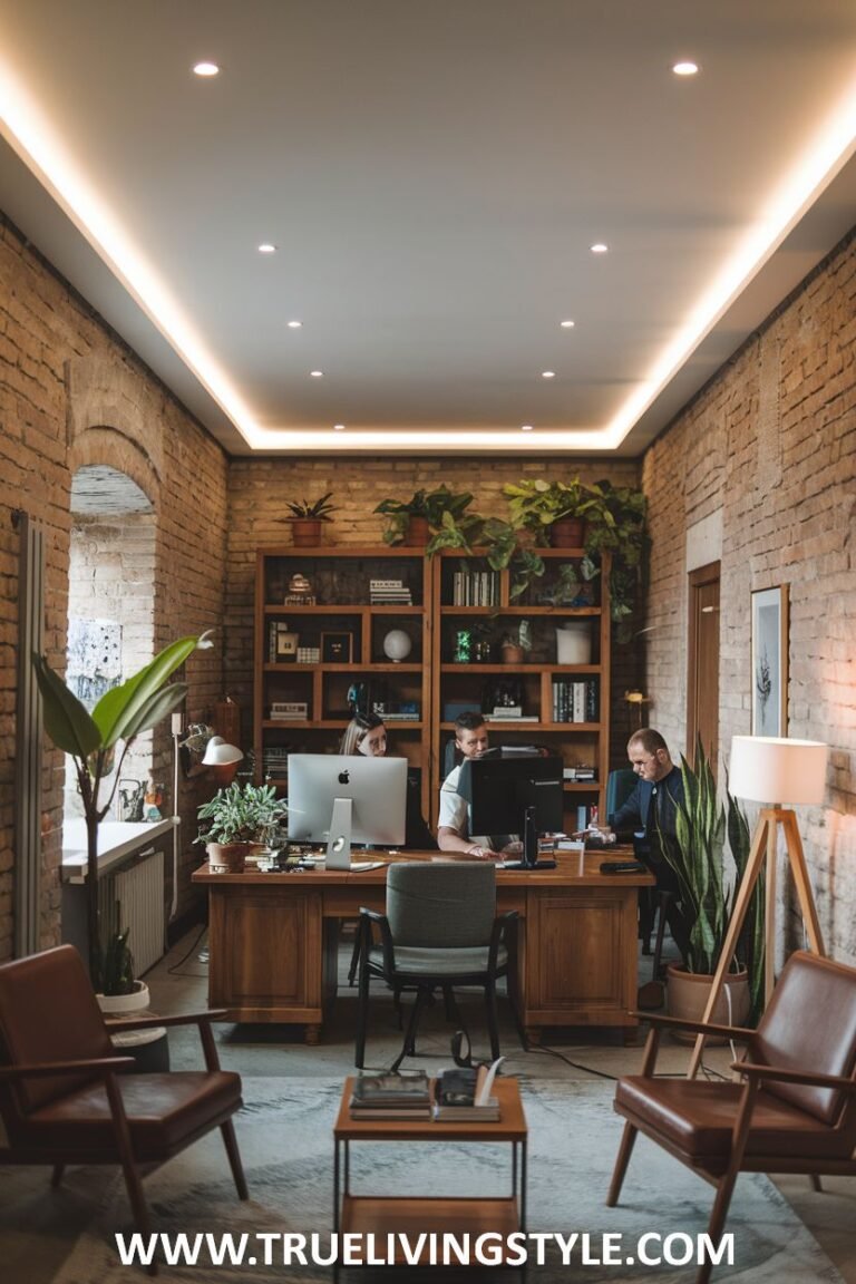 28 Rustic Office Ideas for Cozy Workspaces