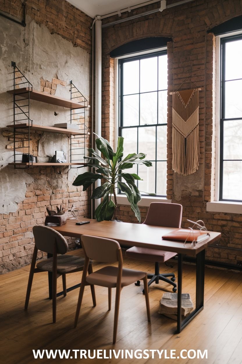 28 Rustic Office Ideas for Cozy Workspaces
