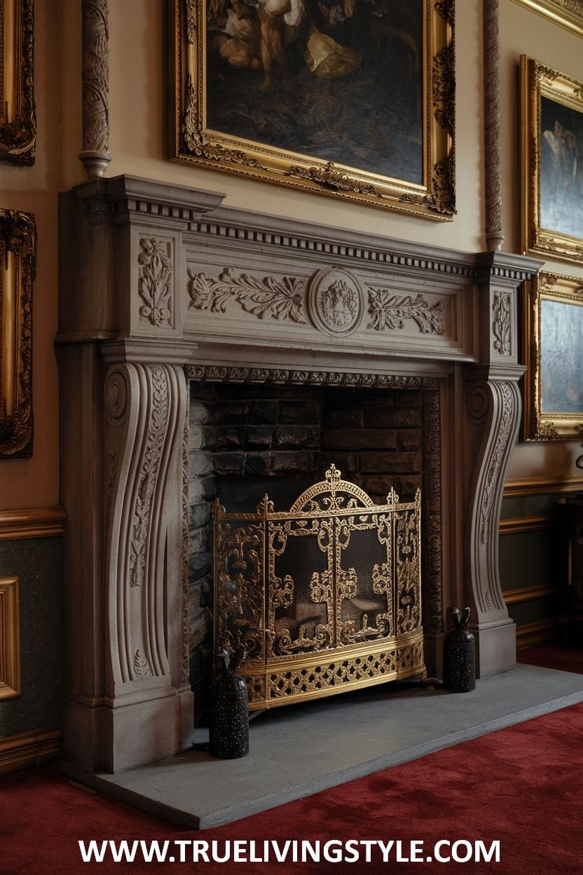 30 Victorian Fireplace Ideas for a Timeless Look